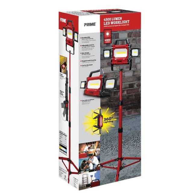 Prime 4500 Lumen LED Stationary Tripod Worklight - GME Supply