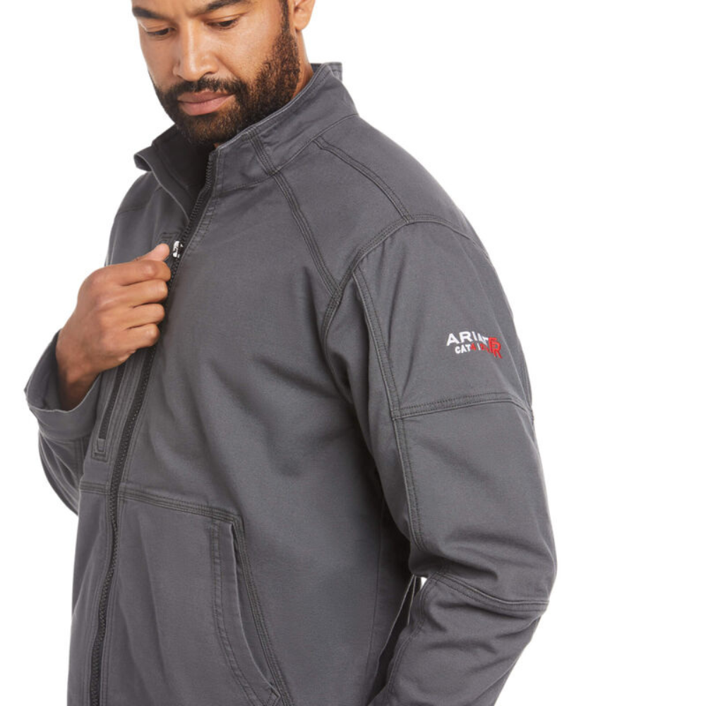 Ariat FR DuraLight Cordura Canvas Field Jacket - Gray - GME Supply