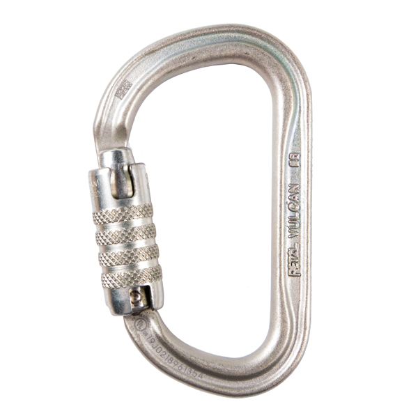 Petzl VULCAN High-Strength Steel Triact-Lock ANSI Rated Carabiner - GME ...