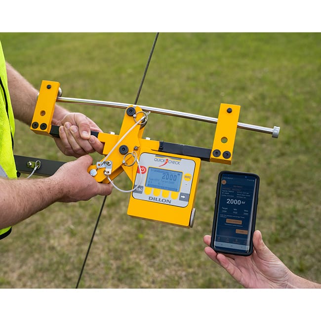 Dillon Quick Check-T Bluetooth Tension Meter - GME Supply