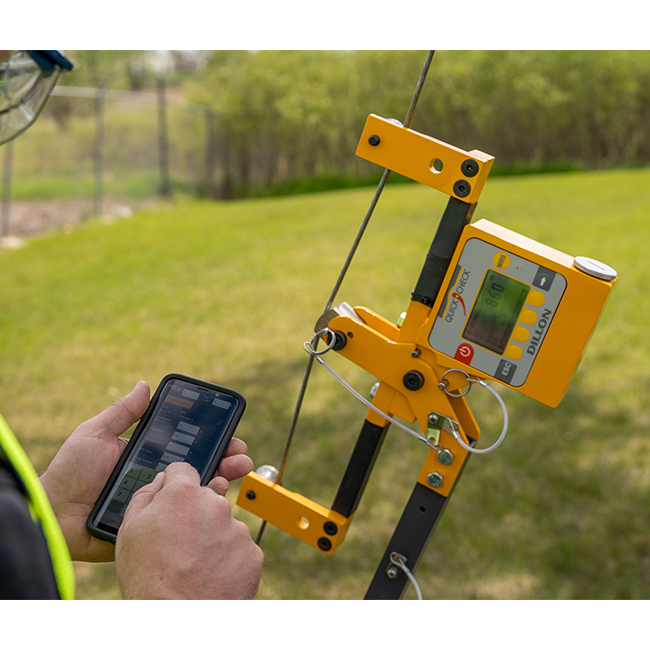 Dillon Quick Check-T Bluetooth Tension Meter - GME Supply