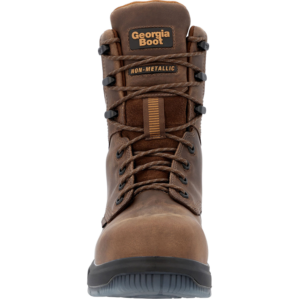 Georgia Boot FLXPoint Ultra Composite Toe Waterproof 8 Inch Work Boots ...