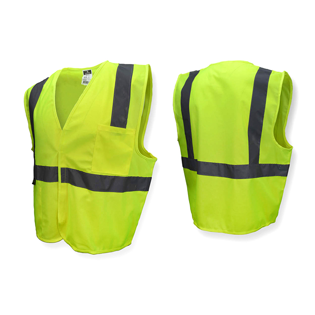 Radians SV2 Economy Type R Class 2 Solid Safety Vest - GME Supply