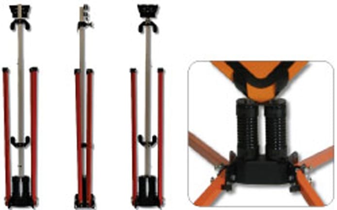 Bone Safety Dual Coil Spring Sign Stand - GME Supply