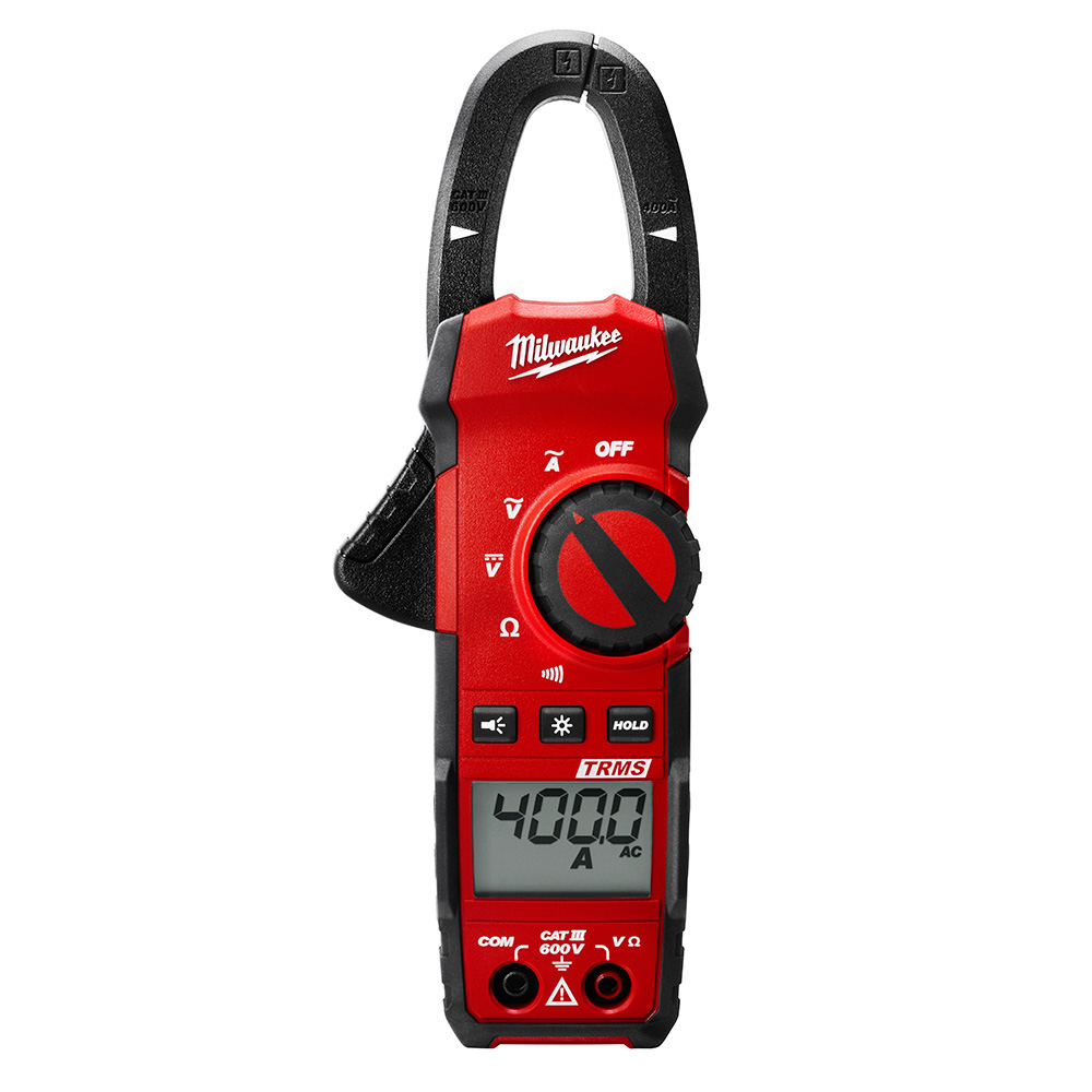 Milwaukee Electric Tool Clamp Meter (400 Amp True RMS) - GME Supply