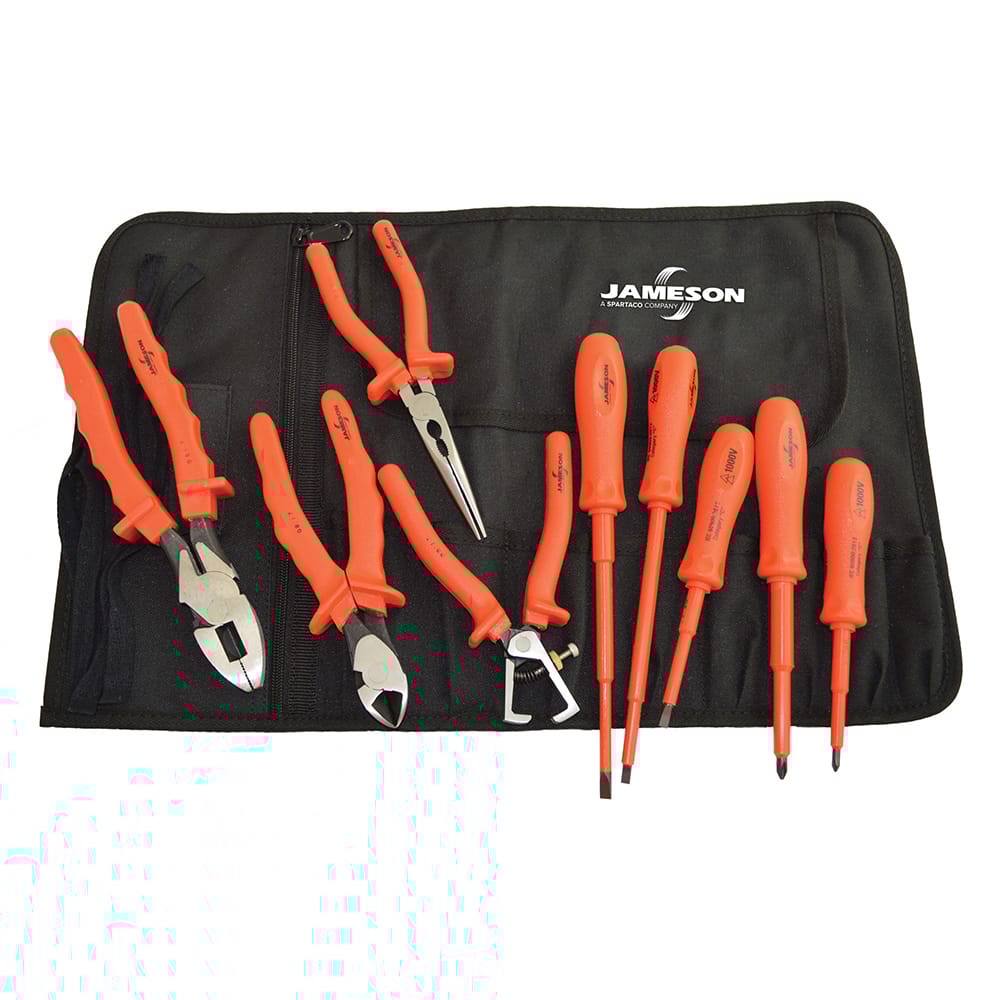 Jameson 1000V Insulated Electrician Tool Kits - GME Supply