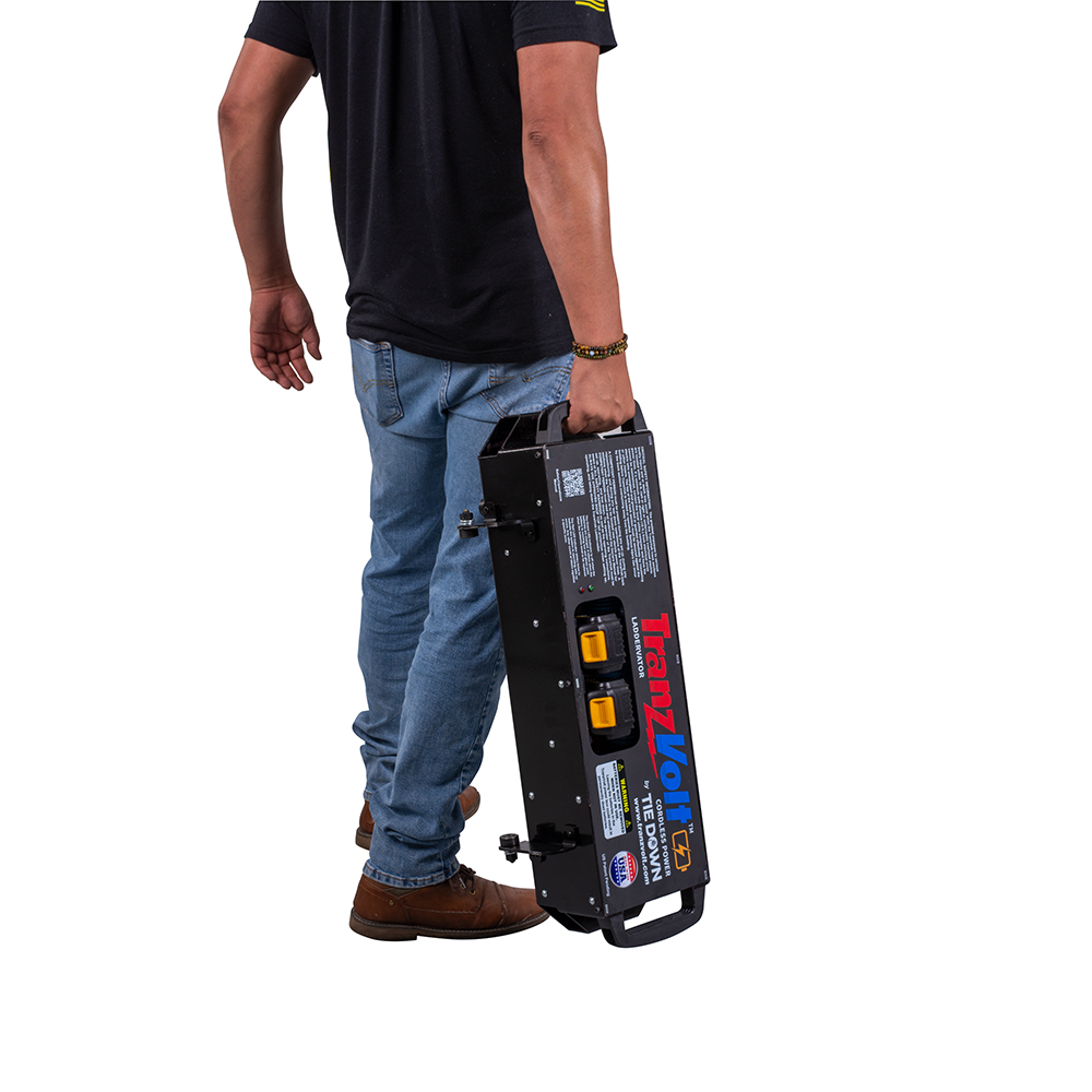 Tie Down TranzVolt G2 DeWalt Laddervator Power Hoist Starter Kit - GME ...