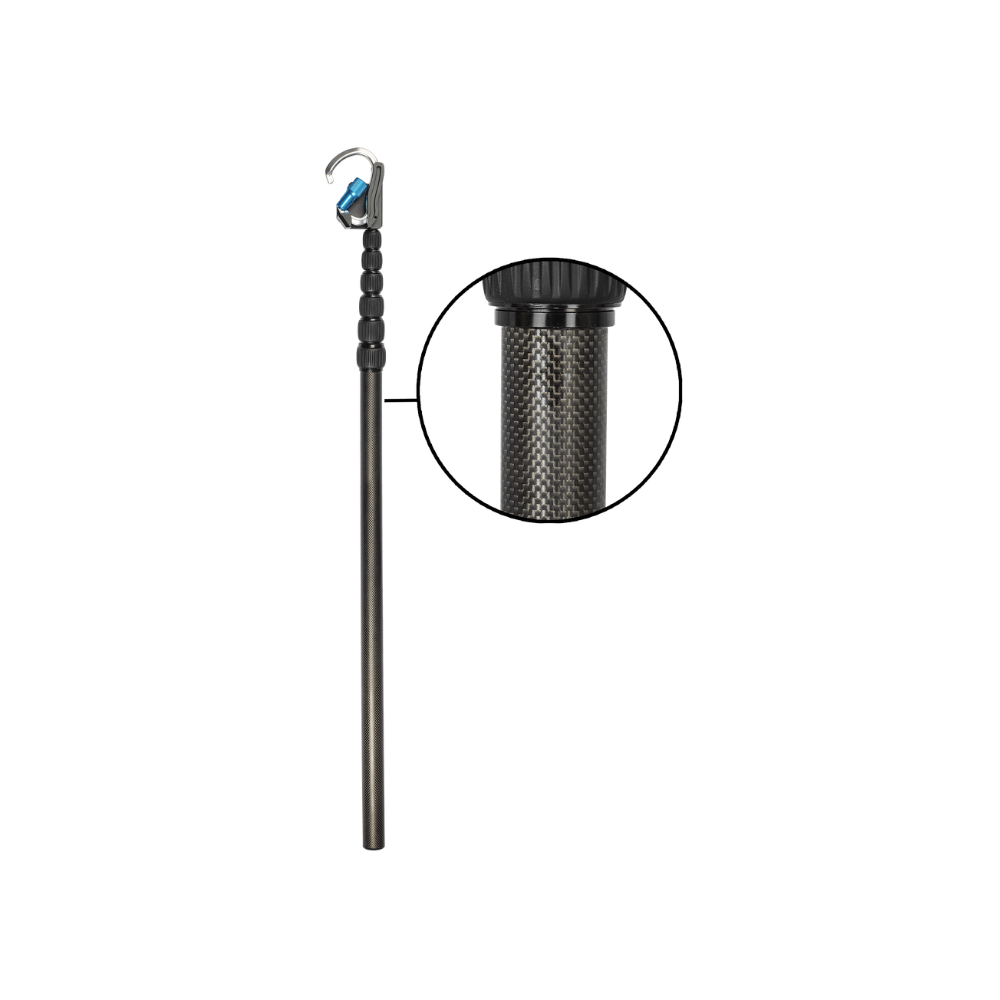 Falltech Adjustable-reach Carbon Fiber Rescue Pole with Carabiner - GME ...