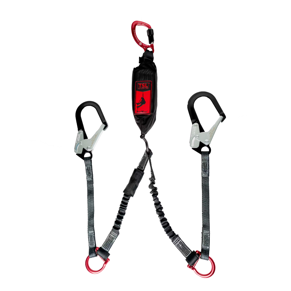Tech Safety Lines 12 ft. FF StepWise Dual Leg Lanyard - GME Supply