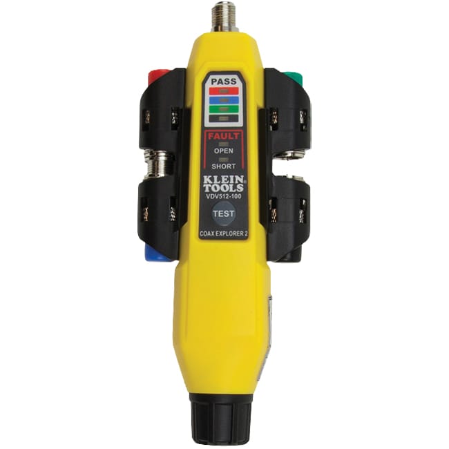 Klein Tools VDV512-101 Cable Tester Coax Explorer 2 Tester with Remote ...
