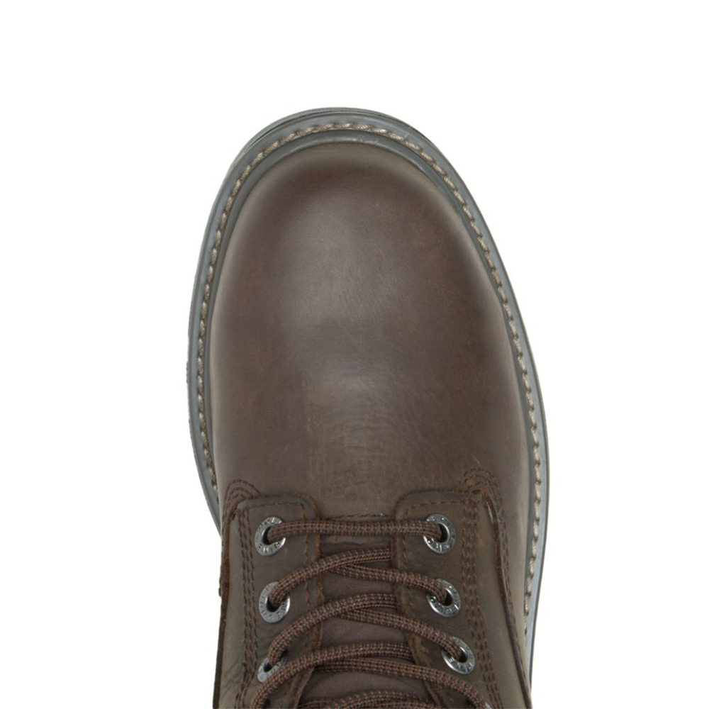 Wolverine Men's Floorhand Waterproof 6 Inch Boots with Steel Toe (Dark ...