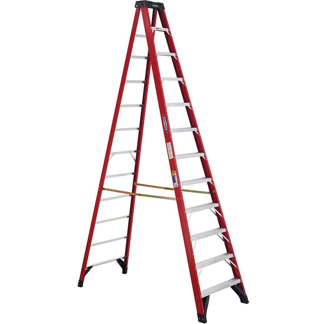 Werner Type 1AA Fiberglass Step Ladders - GME Supply
