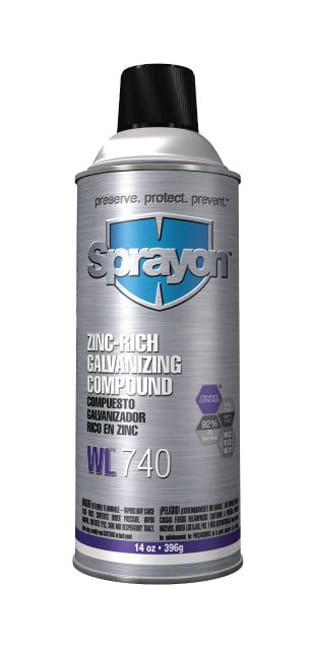 Sprayon Zinc-Rich Aerosol Cold Galvanizing Compound - 12 Pack - GME Supply