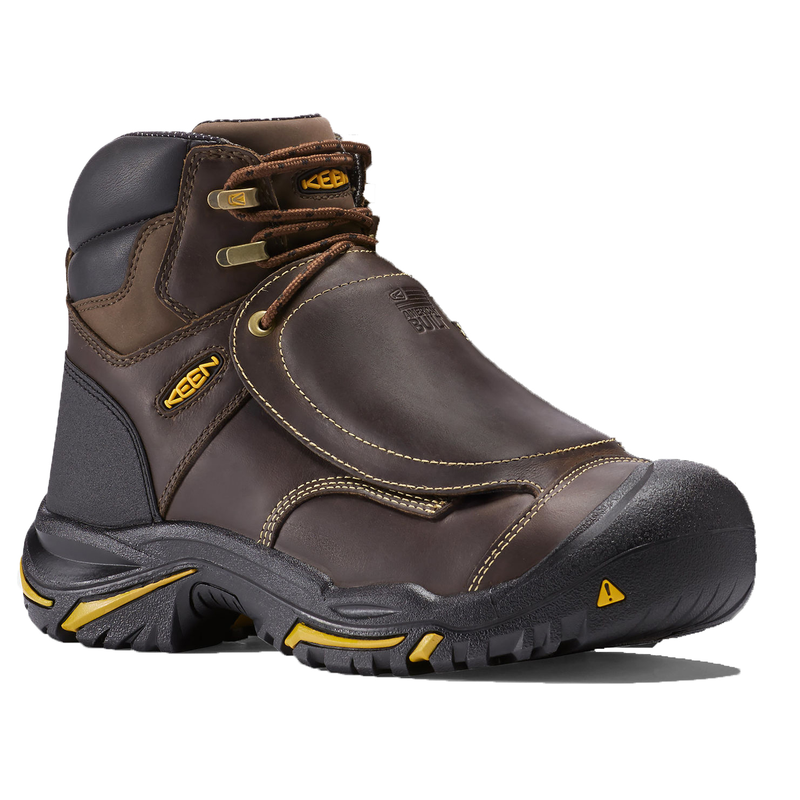 Keen 1016166 Mt Vernon 6 USA Made Waterproof Met Guard Steel Toe Boot ...