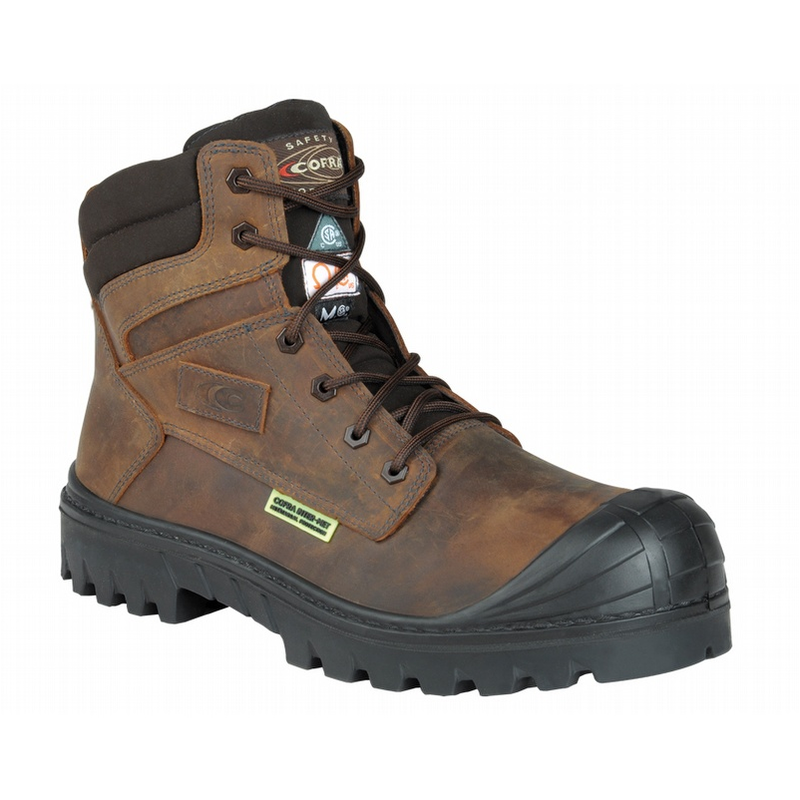 Cofra 27630-CU1 Chicago Inter-Met Composite Toe Work Boot Brown - Mens ...