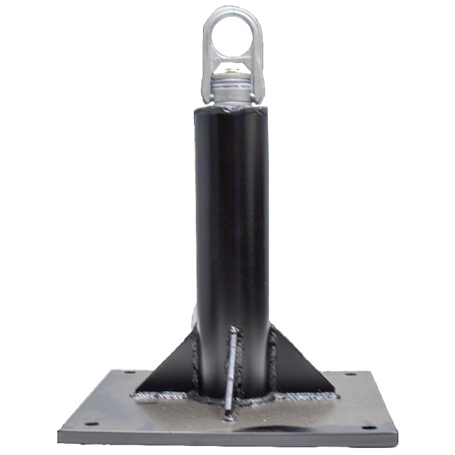 French Creek 12 Inch Steel Anchor Post with Swivel D-Ring - GME Supply