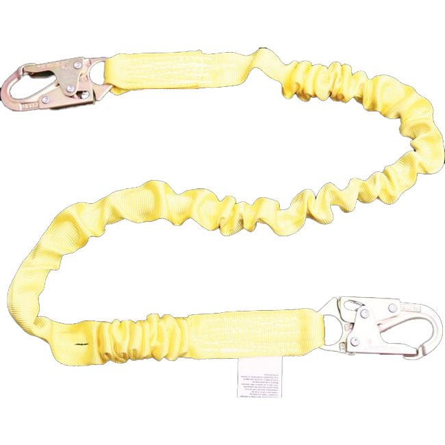 French Creek 2 Inch Web Single-Leg Six Foot Lanyard with Snap Hooks ...