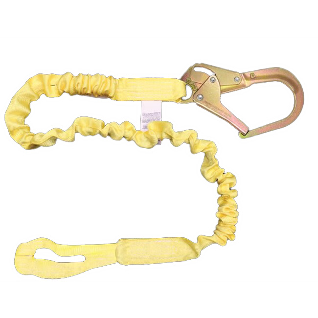 French Creek 2 Inch Web Single leg Six Foot Lanyard with Eye and 2.5 ...