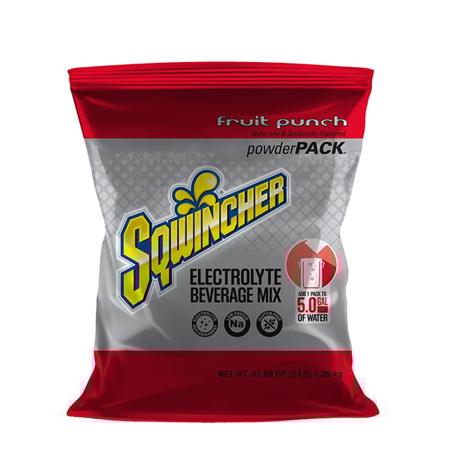 Sqwincher 5 Gallon Powder Sports Drink Mix (16 Pack) - GME Supply