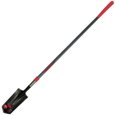 Razor-Back 5 Inch Ditching Shovel with Fiberglass Handle & Cushion Grip ...