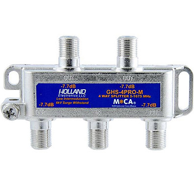Holland F-Splitter 4-way (MoCA) - GME Supply